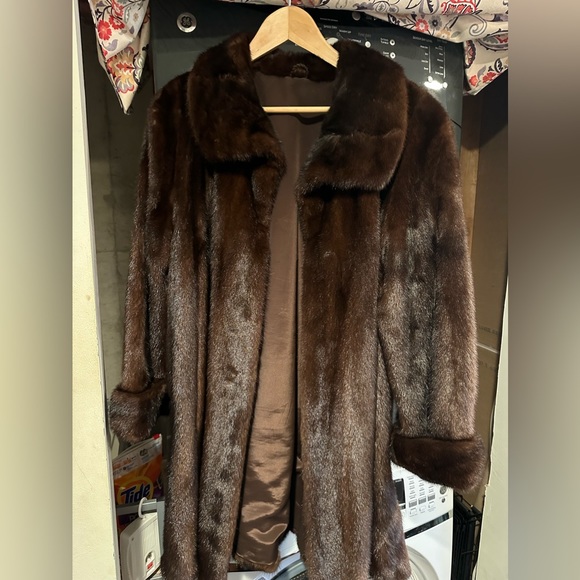 Jackets & Coats | Mink Fur Coat Size Large Used | Poshmark